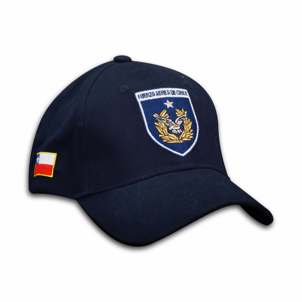 Gorro Escuadrilla de Halcones Rojo con Visera Azul – Techno Points Chile